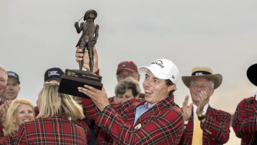 Fitzpatrick wins RBC Heritage over Spieth on 3rd extra hole
