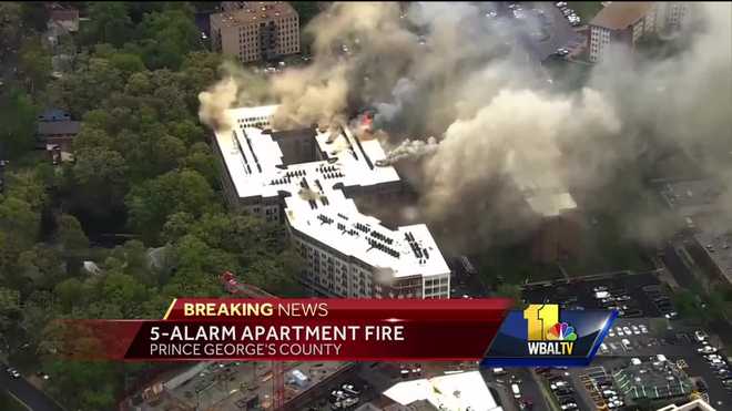 5-alarm College Park fire causes $39M in damage