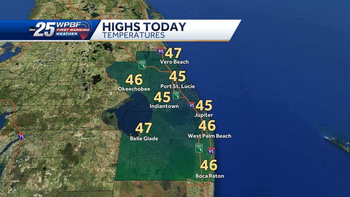 Christmas chill in Florida