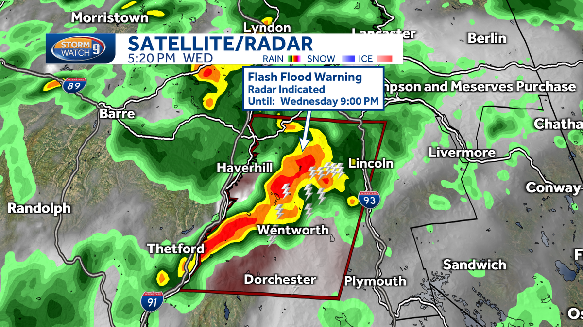 New Hampshire weather: Flood flood watch issued Wednesday