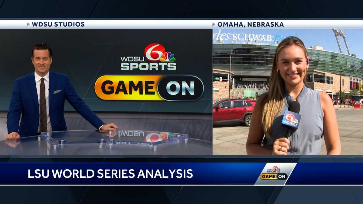 WDSU LSU vs. UCLA College World Series match-up