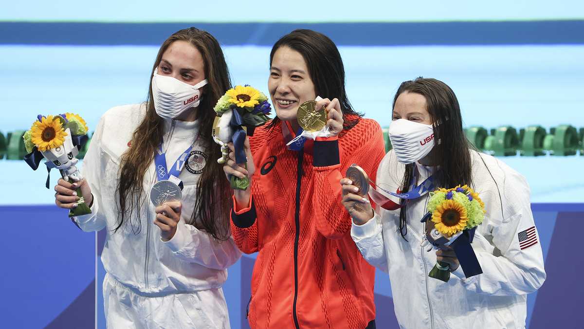 York County's Hali Flickinger wins bronze at Tokyo Olympics