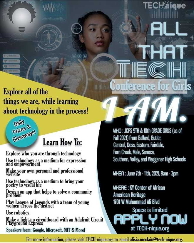 New event in Louisville recruits JCPS girls to tech industry