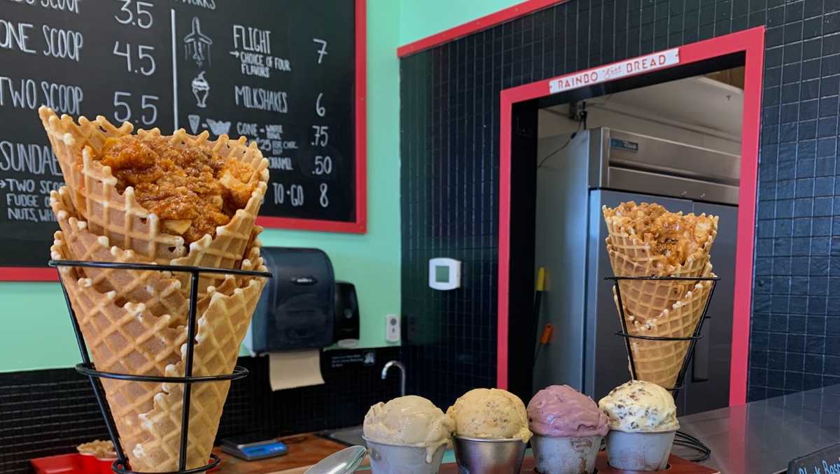 This Cincinnati ice cream shop serves ice cream flights, chicken n ...