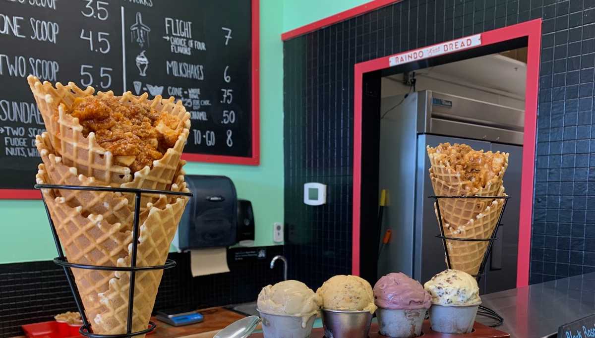 This Cincinnati ice cream shop serves ice cream flights, chicken n ...