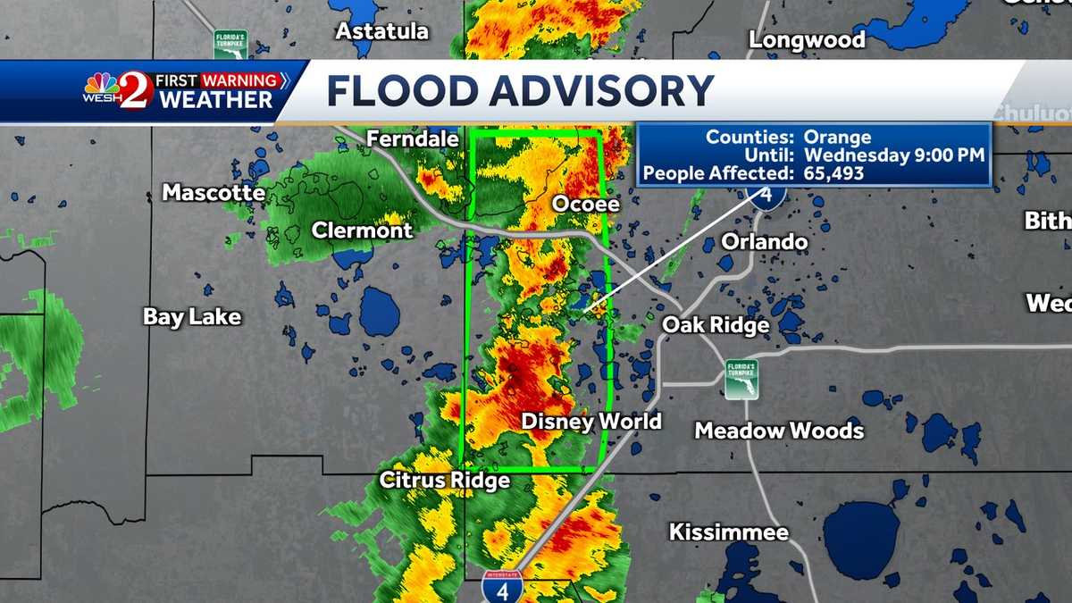NWS issues flood advisory