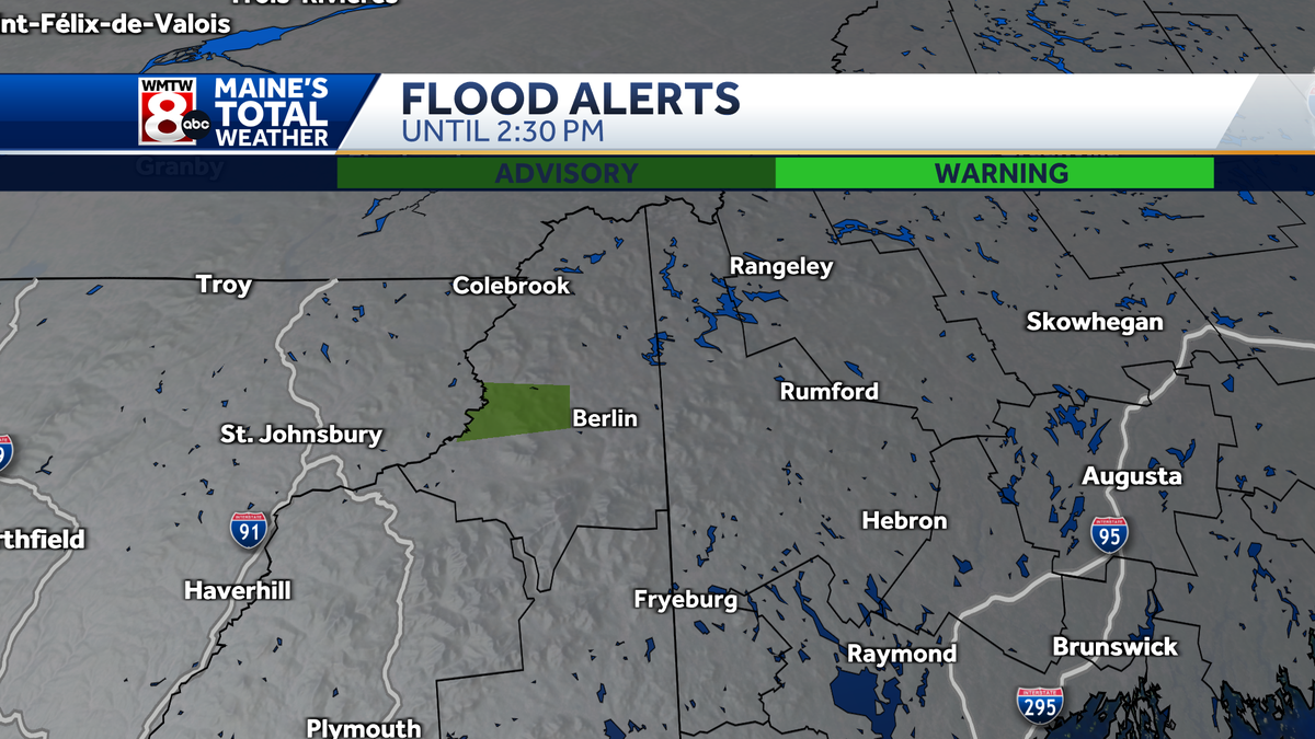 Downpours prompt flood advisory in northern NH