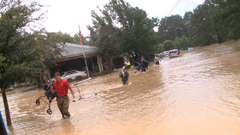 Brandon senior living facility residents rescued from flooding