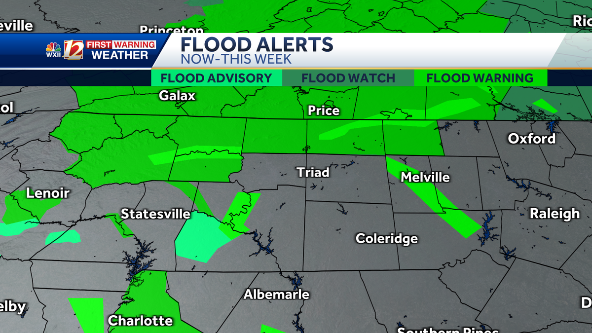 North Carolina More Flash Flood Warning Rising Rivers Tonight