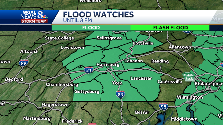 IMPACT DAY: Flood watch in effect