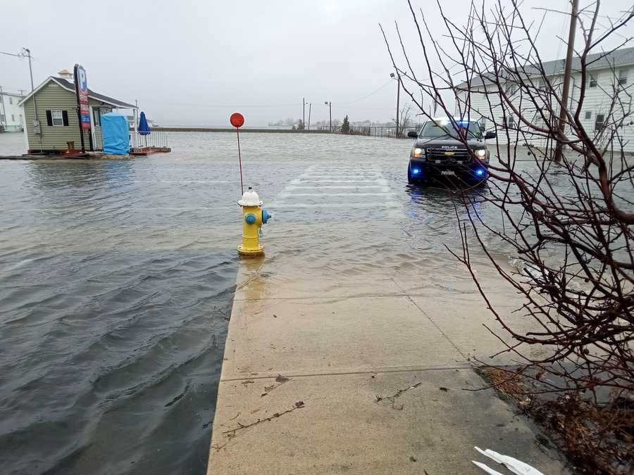 Images: Flooding along NH coastline caused by winter storm