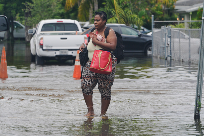 Intense South Florida flooding creates ominous scene