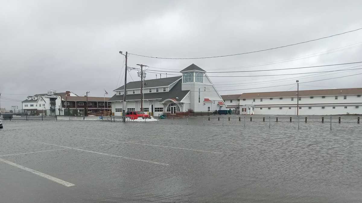 Images: Flooding along NH coastline caused by winter storm