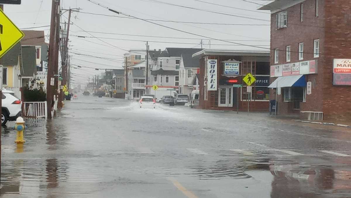 Images: Flooding along NH coastline caused by winter storm