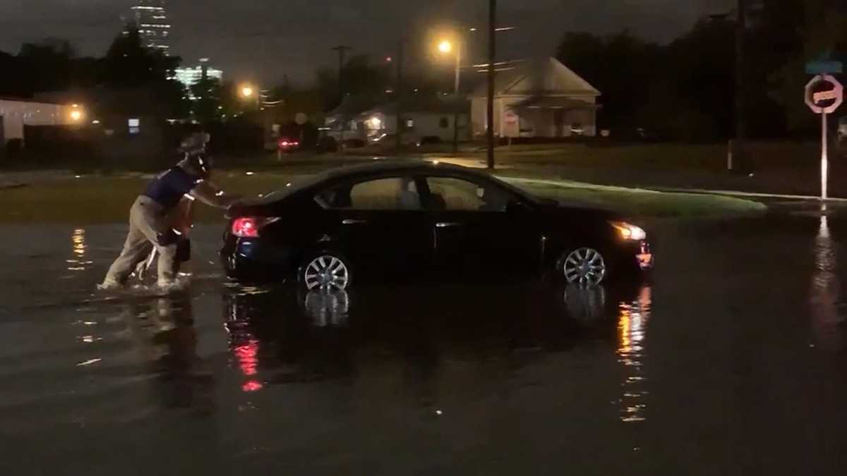 Tornado confirmed near Tulsa airport; flooding closes Oklahoma highway