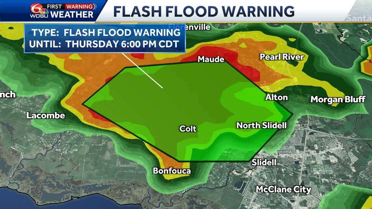 Slidell Flash Flood Warning