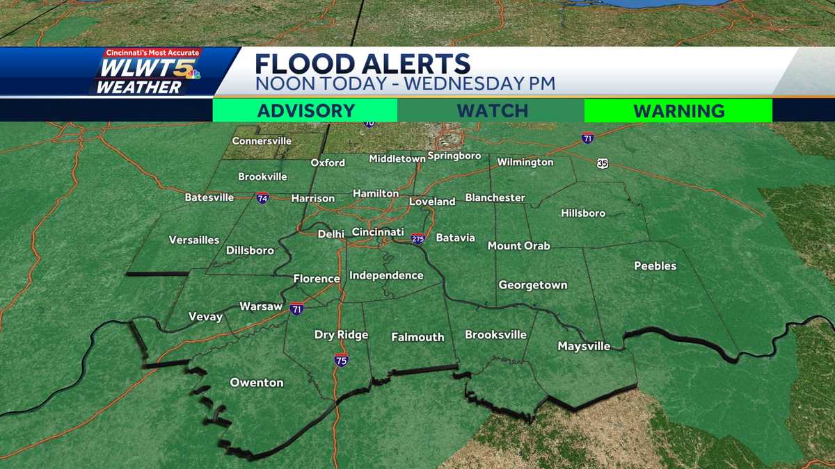 Weather impact day: Early rain turns into chance for afternoon storms ...