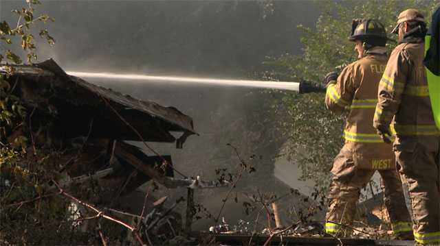 Homeowner using stove to heat house smells gas before fire starts