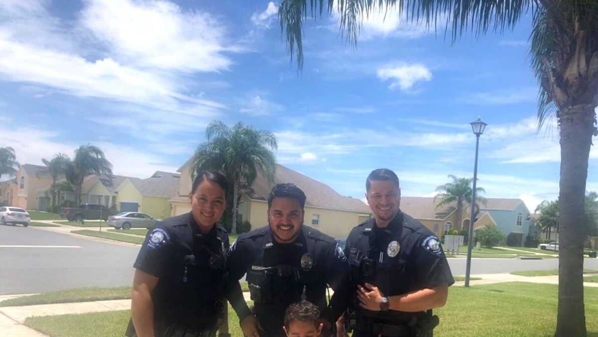 Hungry kid calls 911, so cops bring him a pizza