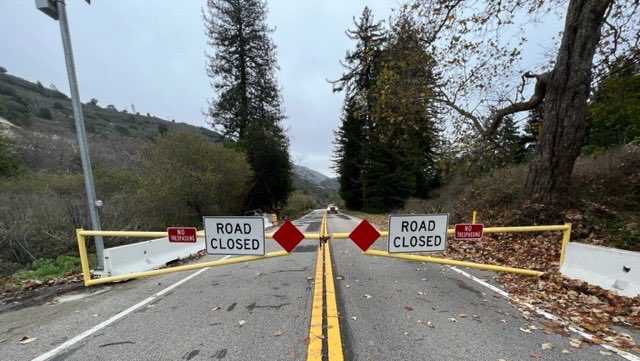 Northern closure of Highway 1 reopens in Big Sur through Saturday