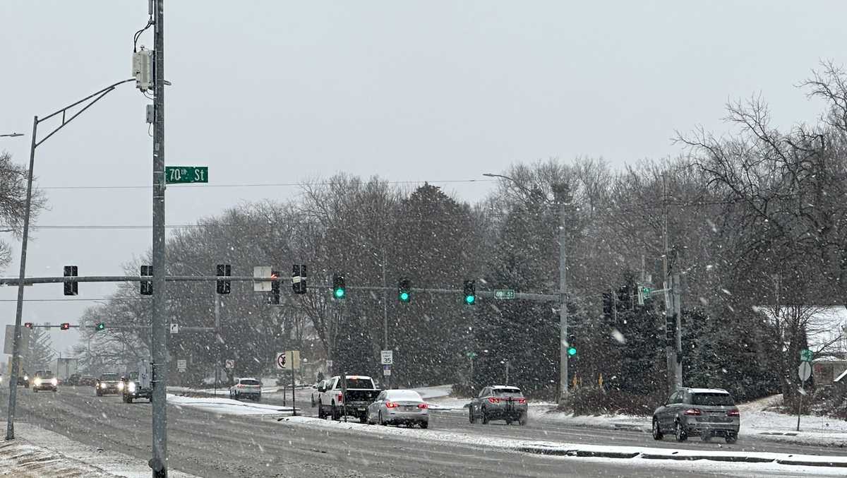 Nebraska, Iowa: Snow fall totals, road conditions