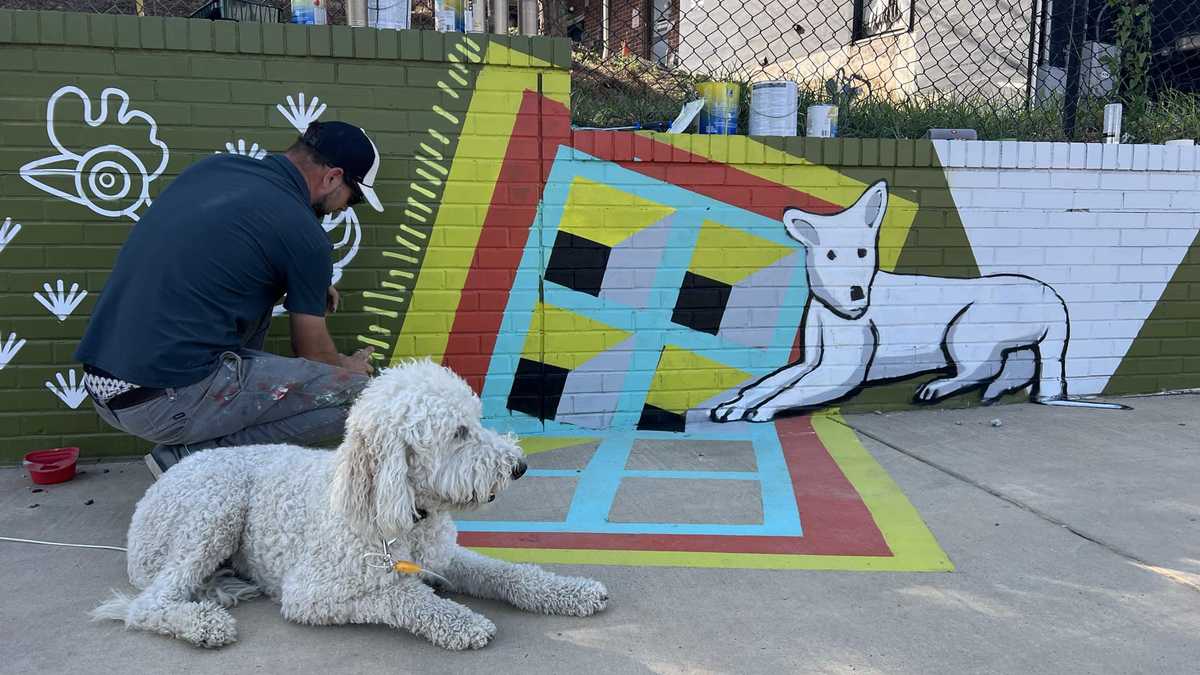 ‘I want to put a smile on their face': mural going up in Fondren
