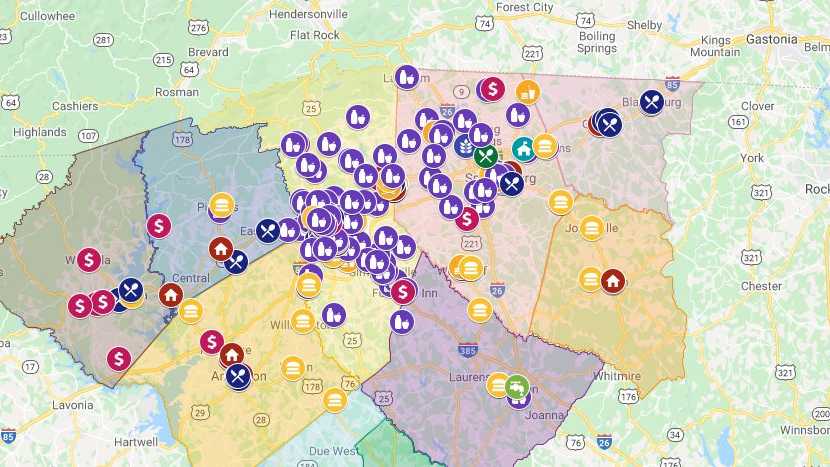 SOUTH CAROLINA: Map helps families in need find food
