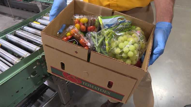 Sec. Perdue visits WNC, touting food box program to help farmers