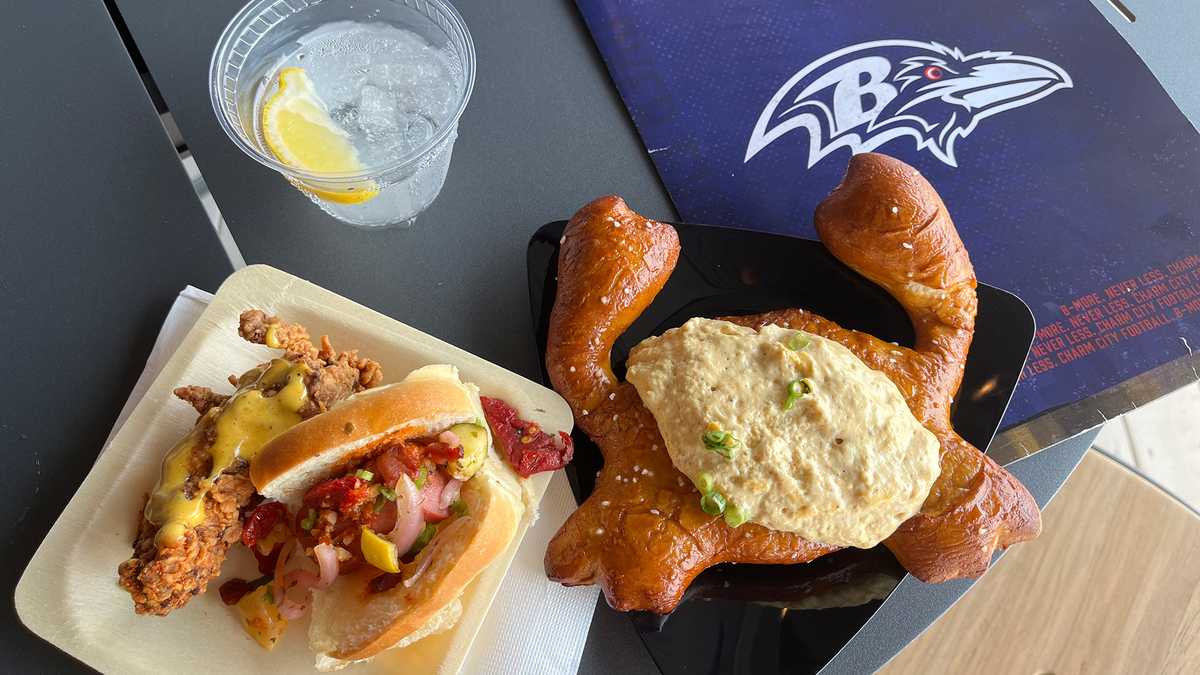 Photos: Ravens unveil upgrades to food