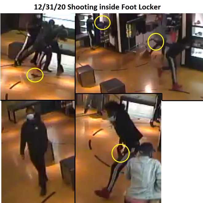 Police ask for help in identifying people after 2 shootings at ...