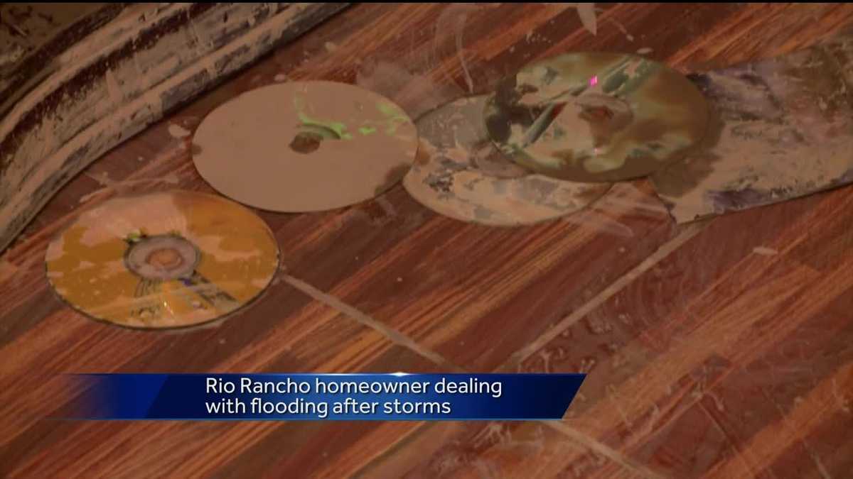 Rio Rancho neighborhood flooded after heavy rain