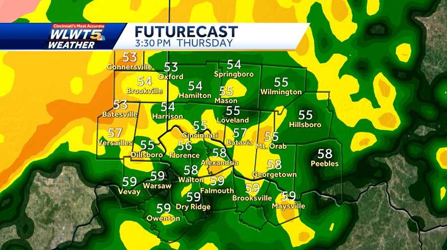 HOUR BY HOUR: Heavy rain, wind, snow move through Cincinnati