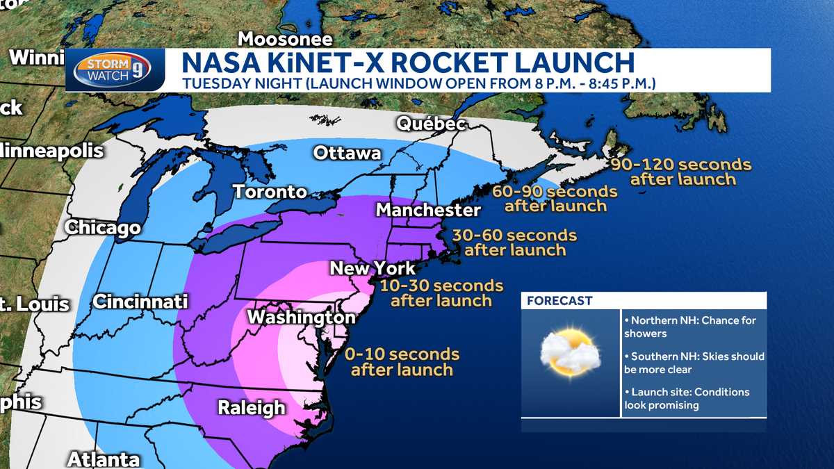 Rocket launch in Virginia might be visible from New Hampshire