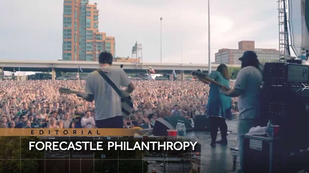 EDITORIAL: Forecastle Festival Philanthropy