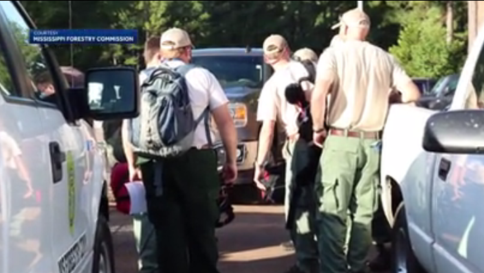 Mississippi Forestry Commission deploys firefighters to aid in ...