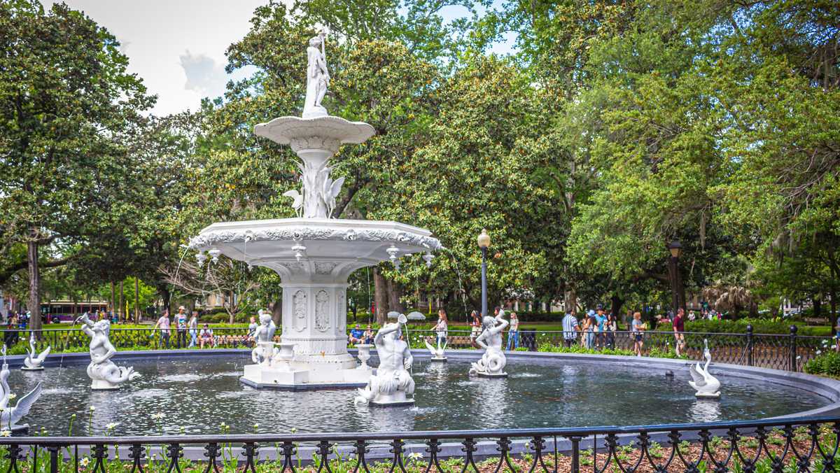 Forsyth Park tennis courts get summer renovations - WJCL