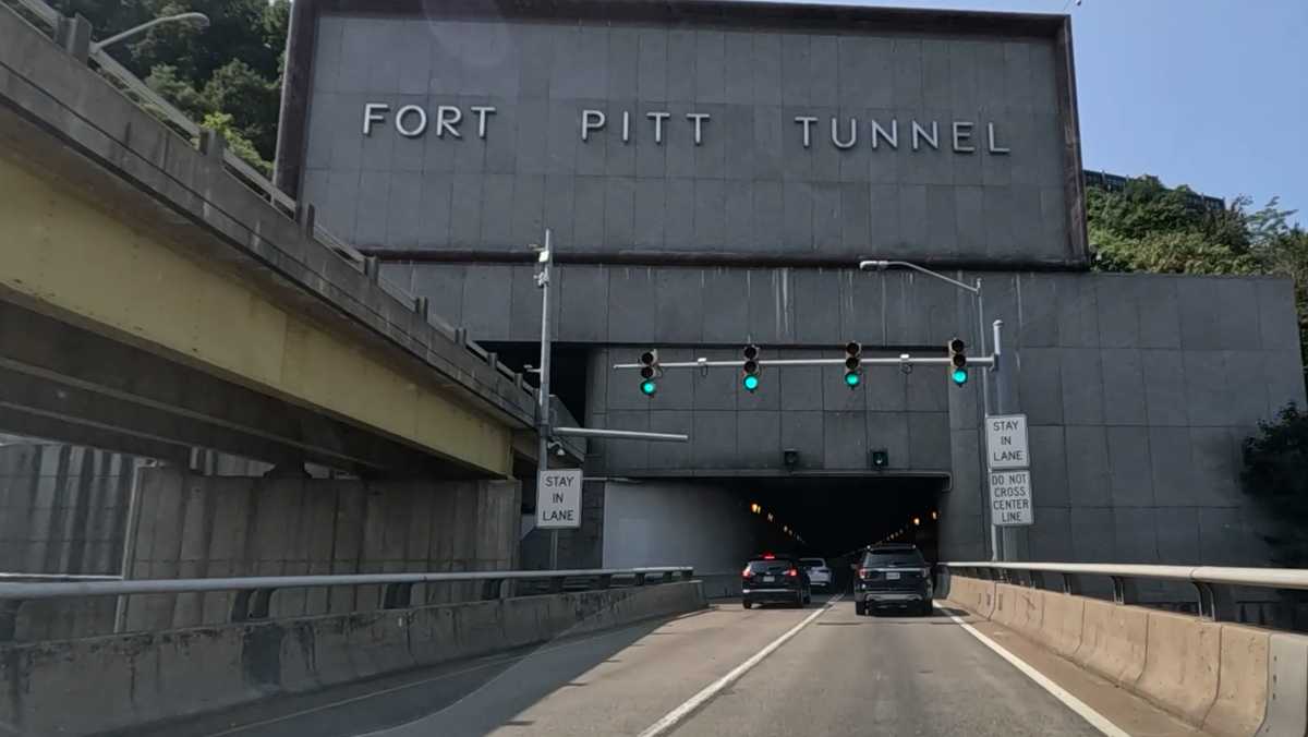 Fort Pitt lane restrictions begin Sunday night