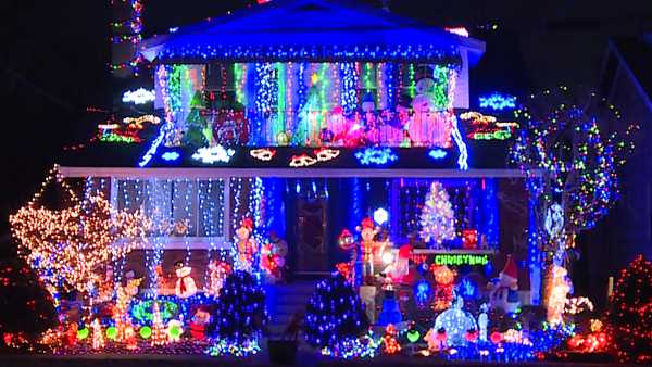 This Christmas display may be the brightest in all of Northern Kentucky