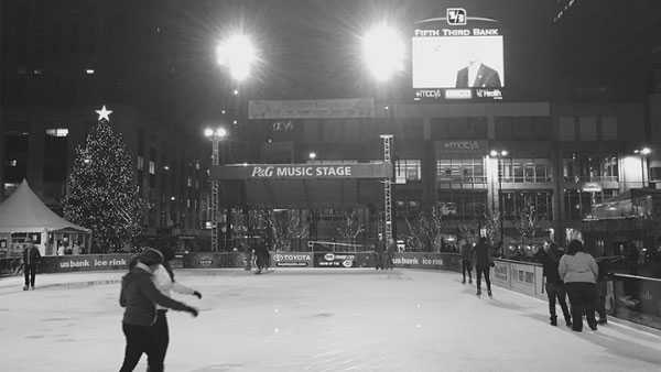 Fountain Square ice rink open for the season