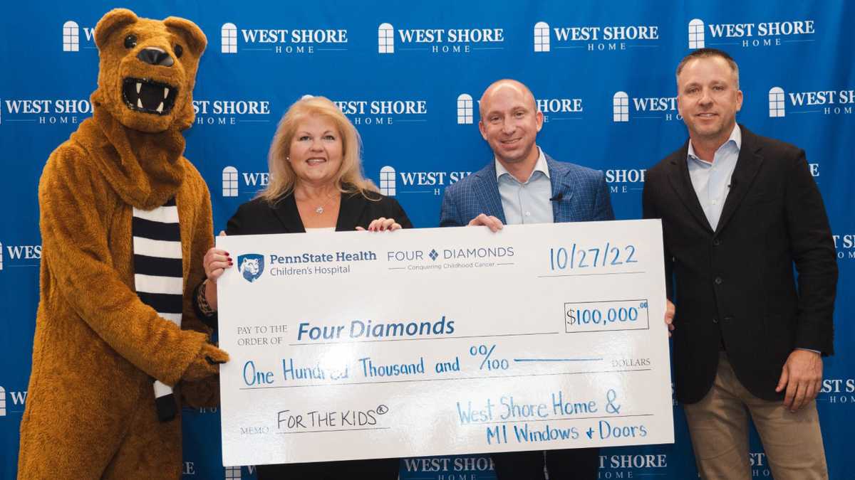 Susquehanna Valley companies make donation to Four Diamonds