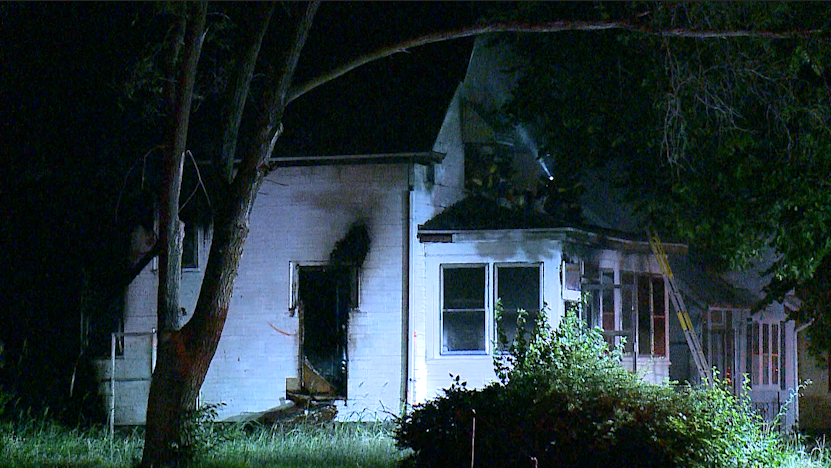 Flames spotted at Fowler home, 2nd time in 24 hours