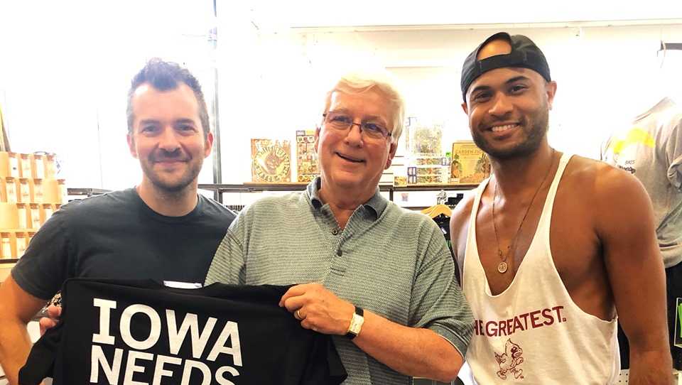 First to get Raygun’s 'Iowa needs Tupac' shirt: Jerry Foxhoven