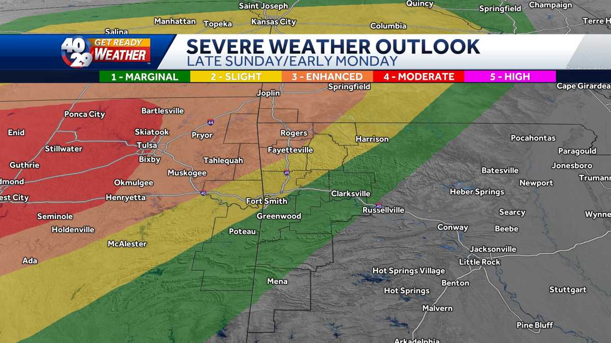 SEVERE DAY: Strong Storms Expected Very Late Tonight