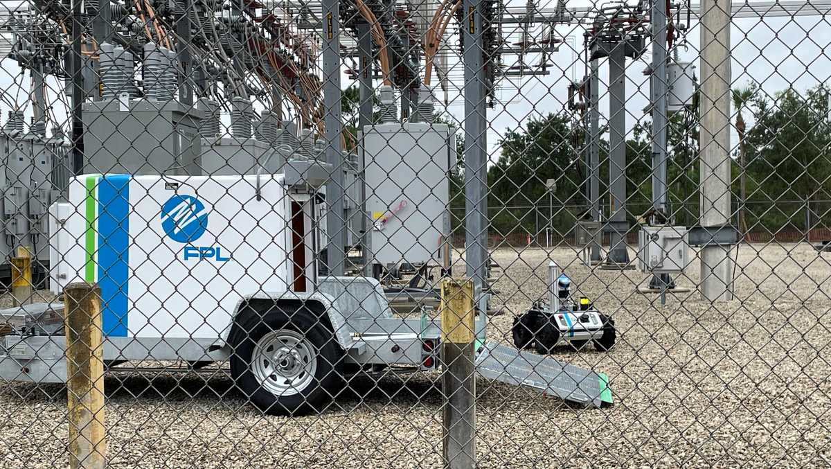 Florida prepares for storms with rovers at power grid substations