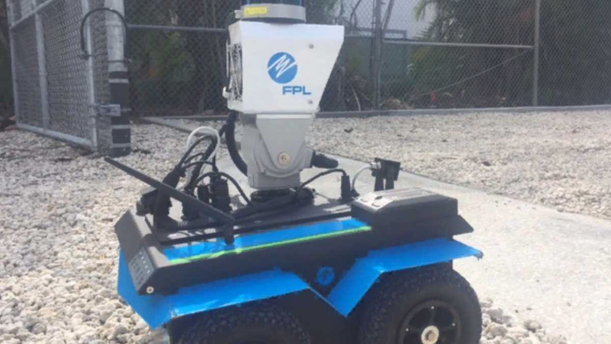 Florida Power and Light unveils its "first ever" substation robot