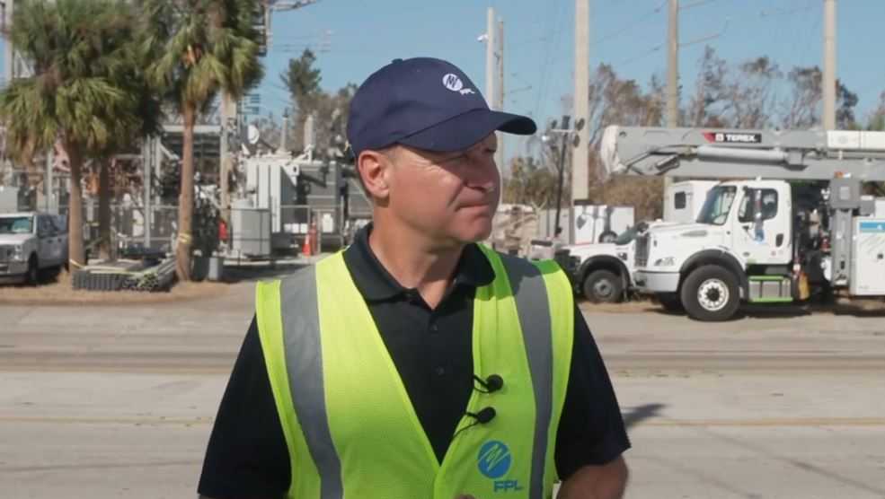 FPL speaks on power restoration efforts after hurricane