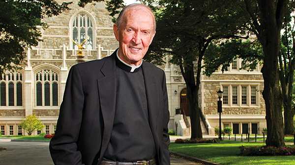 Former Boston College president, Rev. J Donald Monan, passes away at age 92