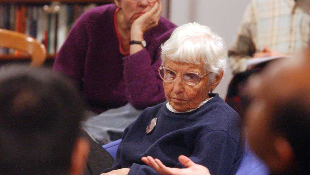 98-year-old activist remains defiant after arraignment
