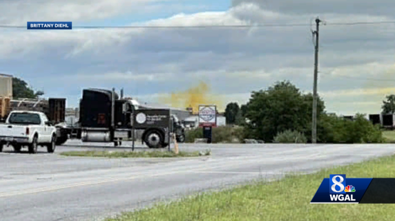 17 people transported to hospital after acid leak in Franklin County, Pa.