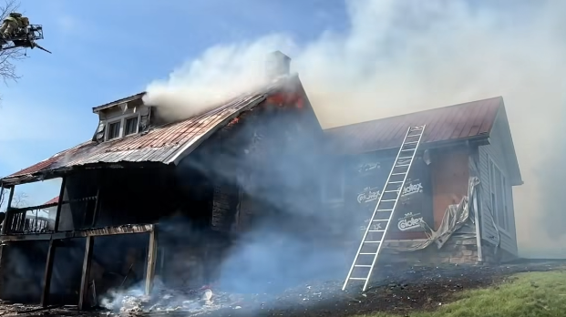Waynesboro house engulfed in fire